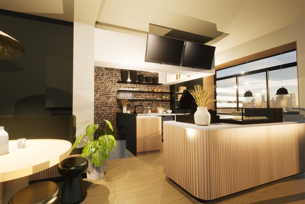 Rénovation d'un restaurant Coréen - AuPremierPlan